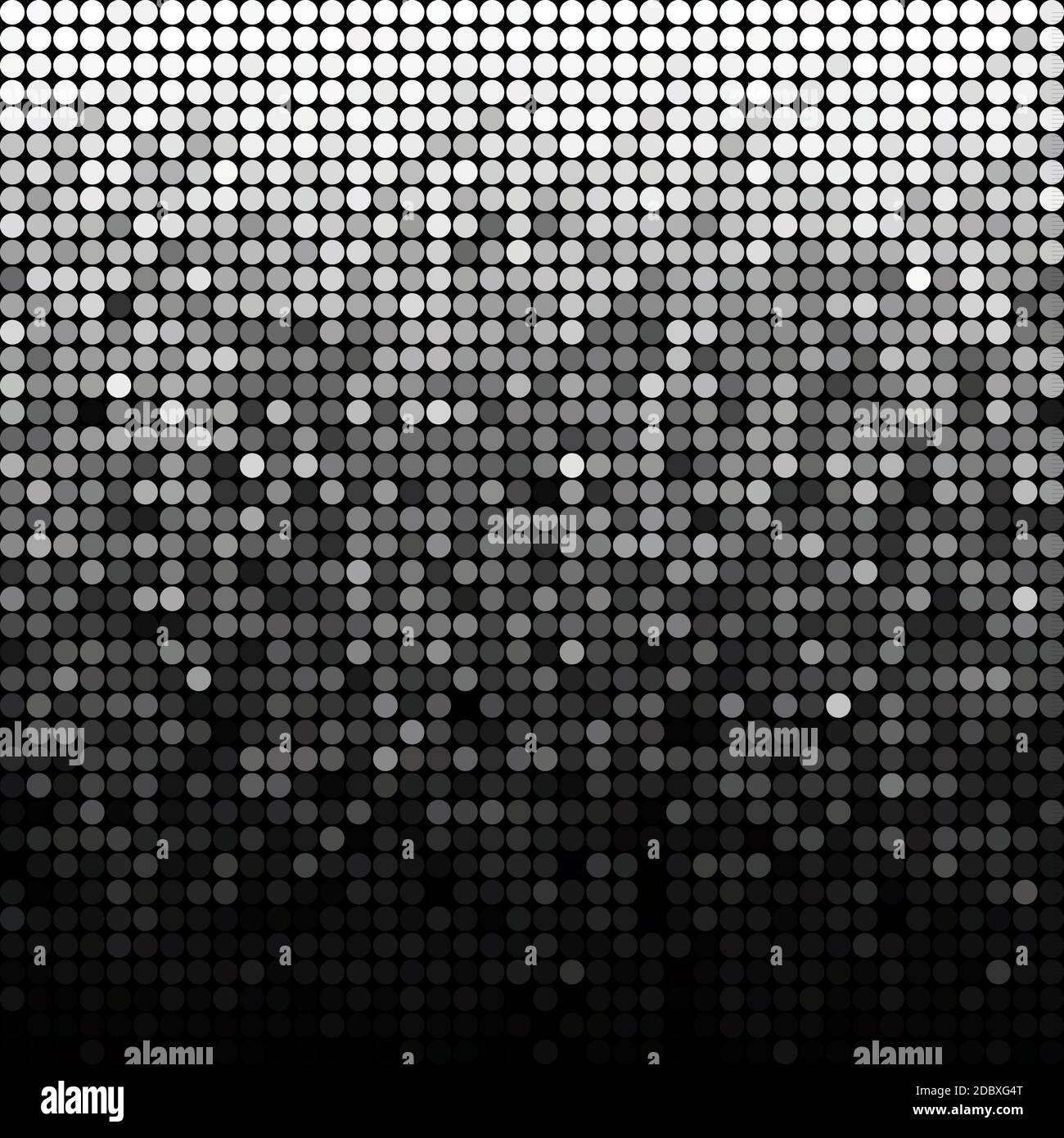 abstract colored round dots background - black and white Stock Photo ...
