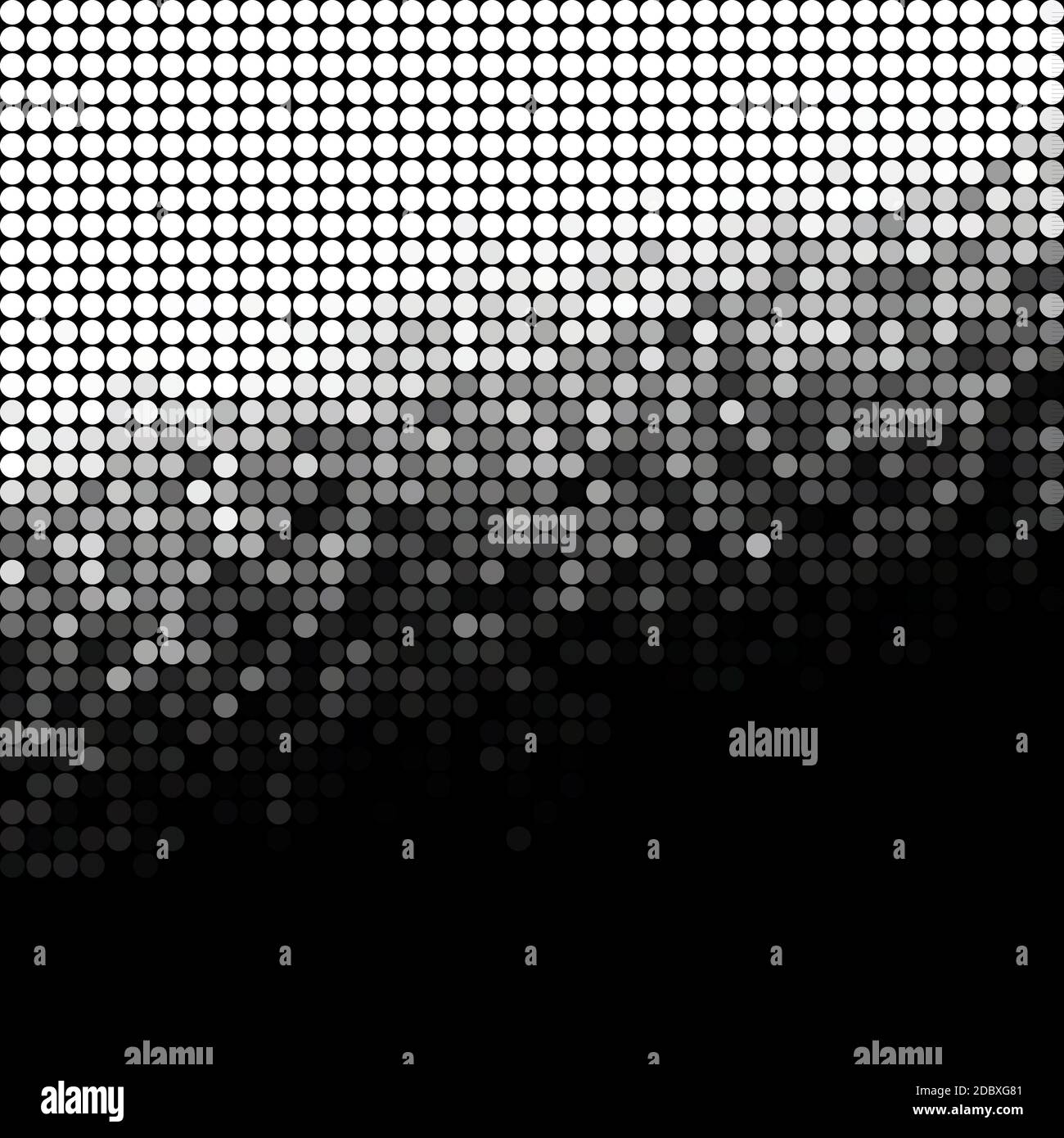 abstract colored round dots background - black and white Stock Photo ...