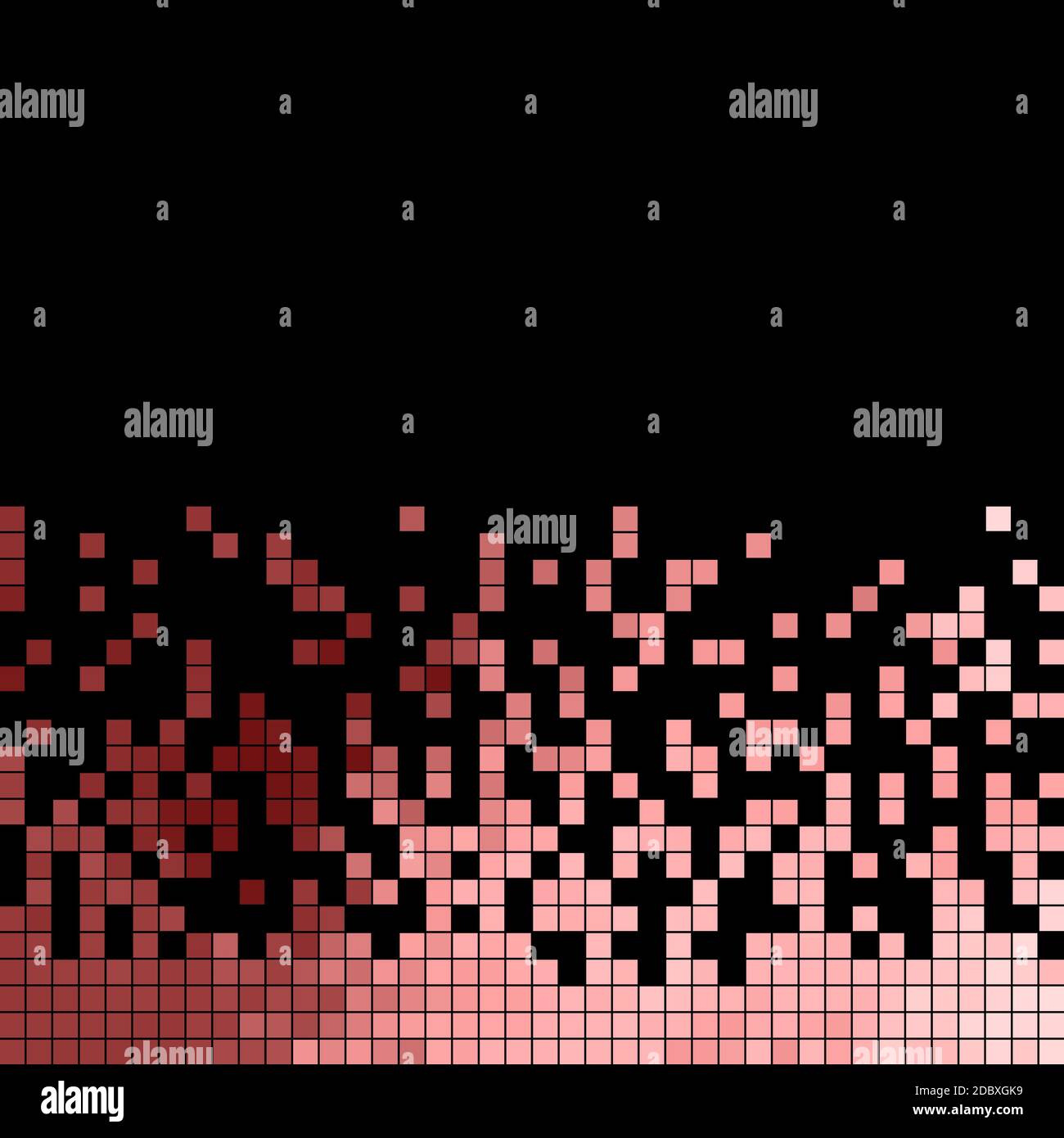 abstract square pixel mosaic background - pink Stock Photo - Alamy