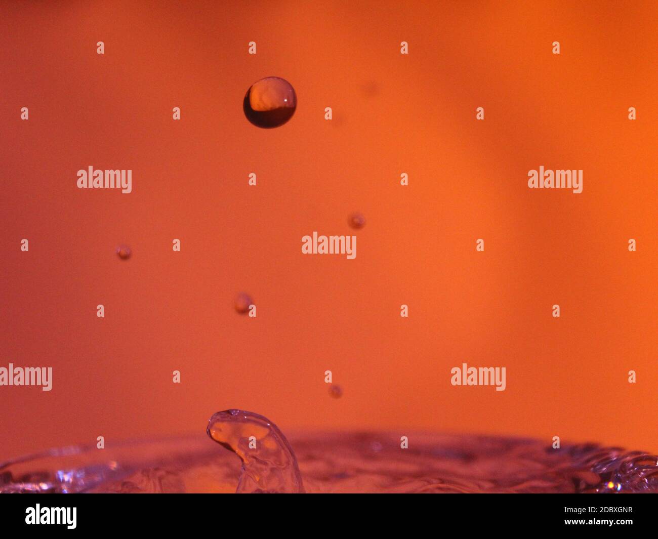 Abstract Colors colliding drops different fluids funds forms Stock ...