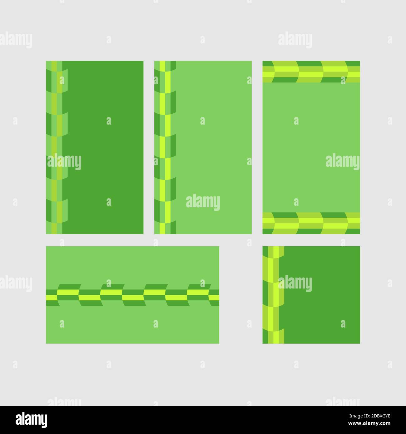 Modern decorative vector frames. Editable design templates for web ...