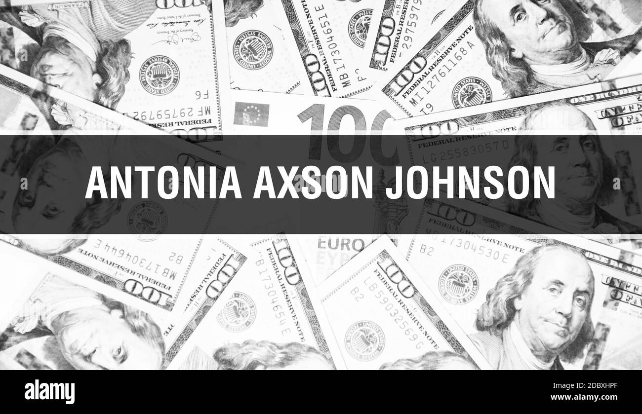 Antonia Axson Johnson text Concept. American Dollars Cash Money,3D ...
