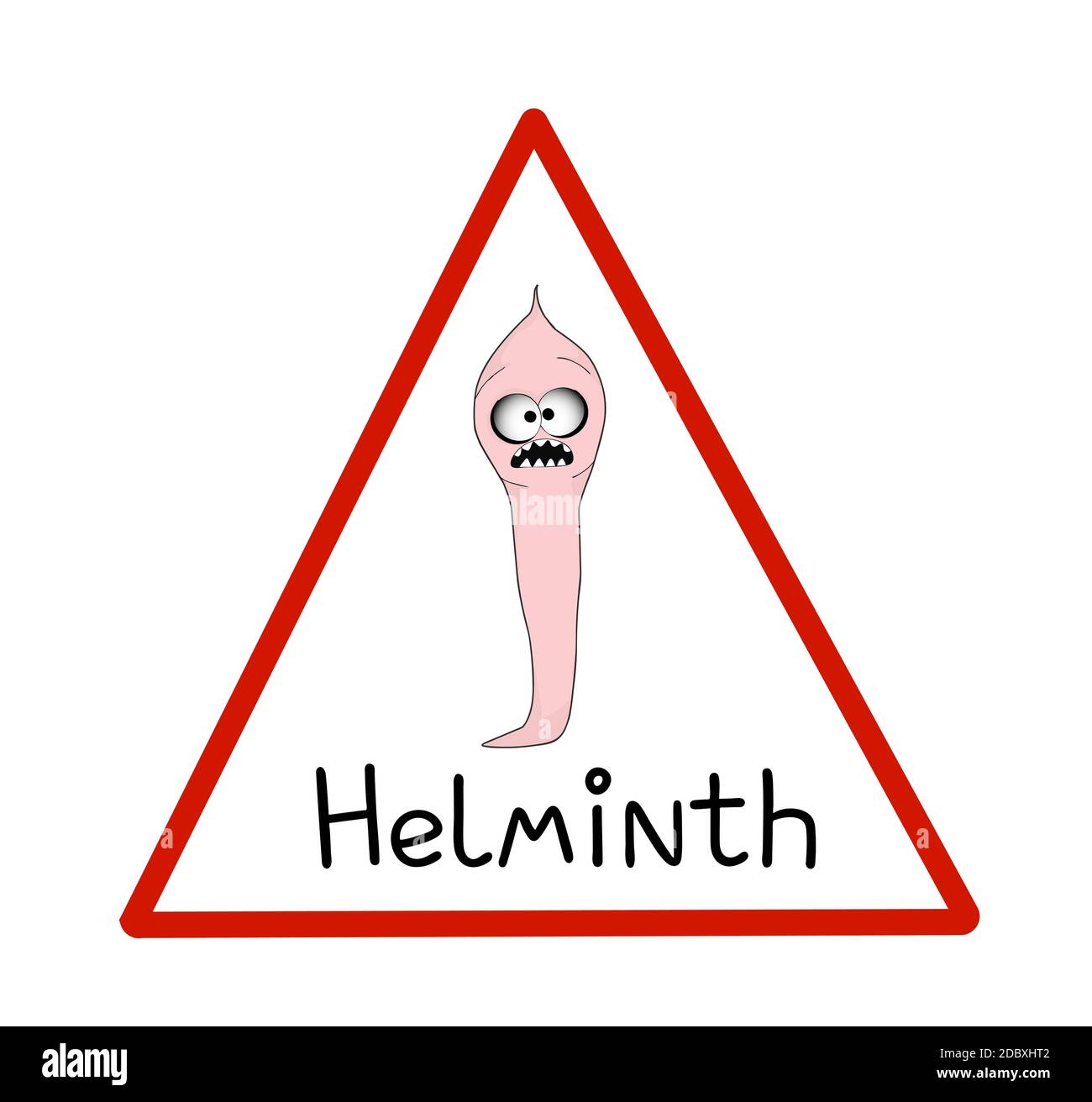 helminths, roundworms. intestinal parasites. warning sign parasitism ...