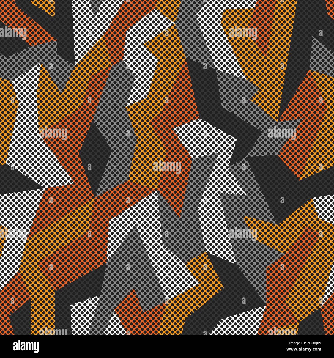 Orange Modern Pattern