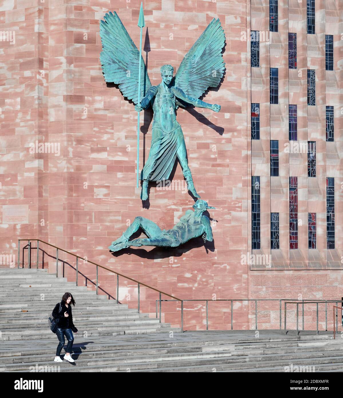Coventry cathedral angel hi-res stock photography and images - Alamy