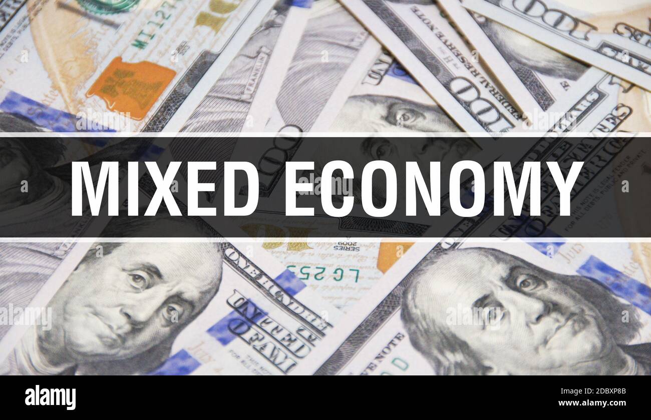 Pictures Representing Mixed Economy