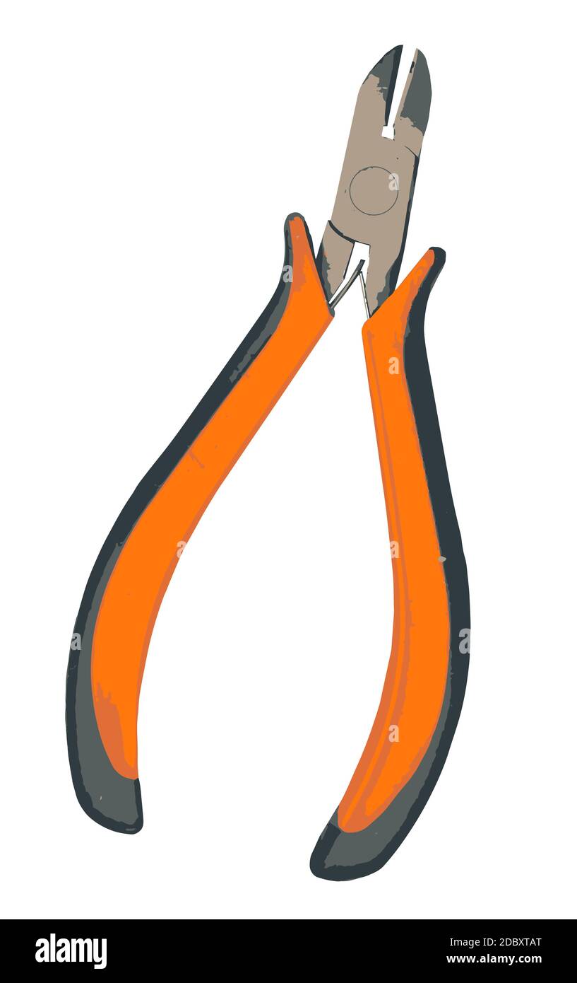 Pair of wire cutters hi-res stock photography and images - Alamy