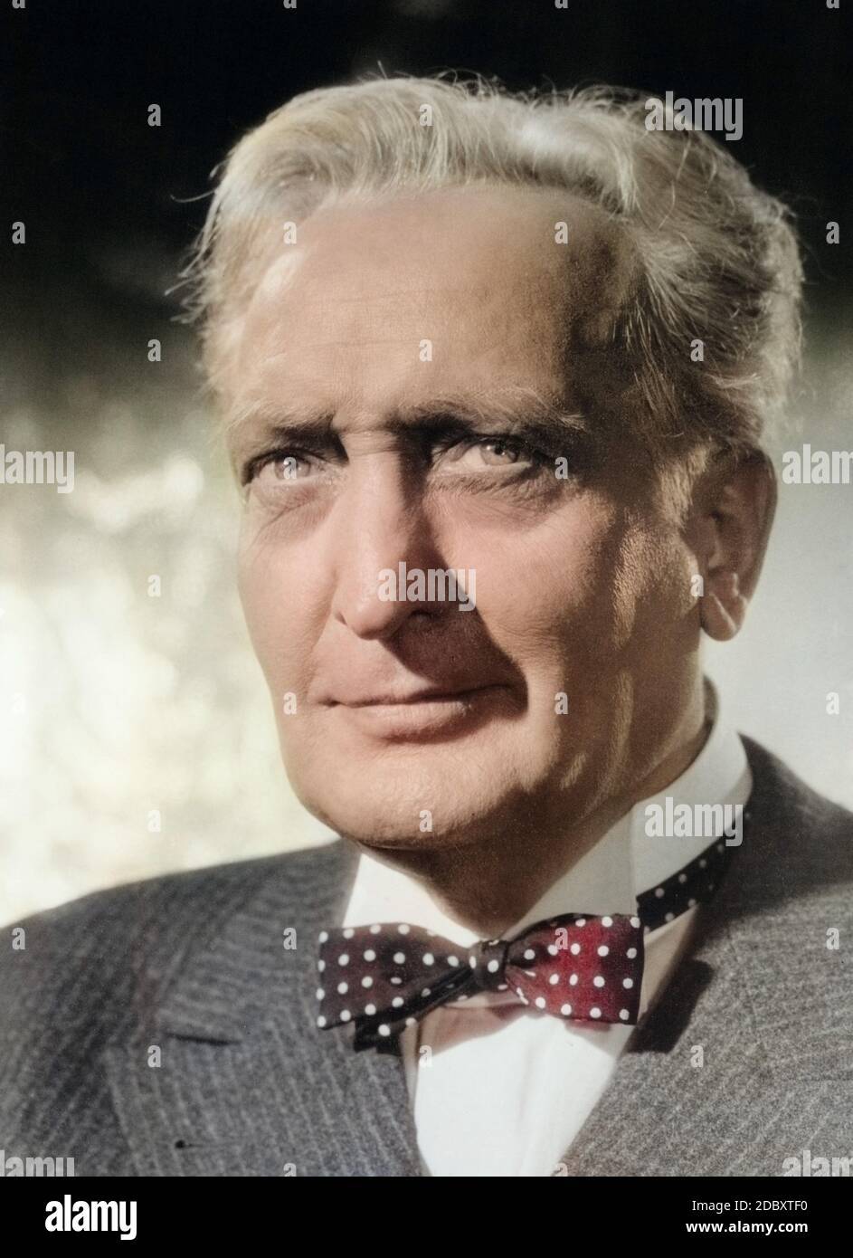 Hans Albers, deutscher Schauspieler, Deutschland 1958. German actor ...