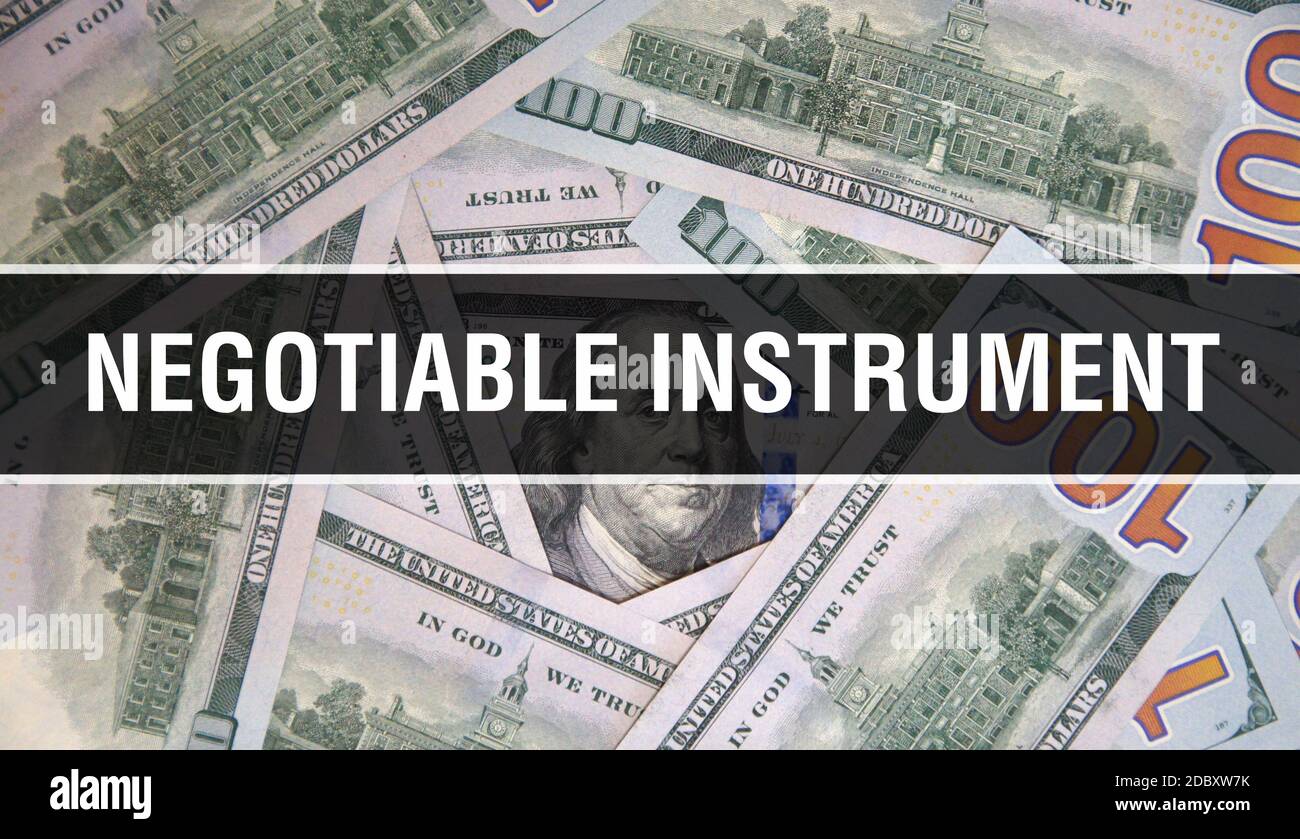 Types of negotiable instruments hi-res stock photography and images - Alamy