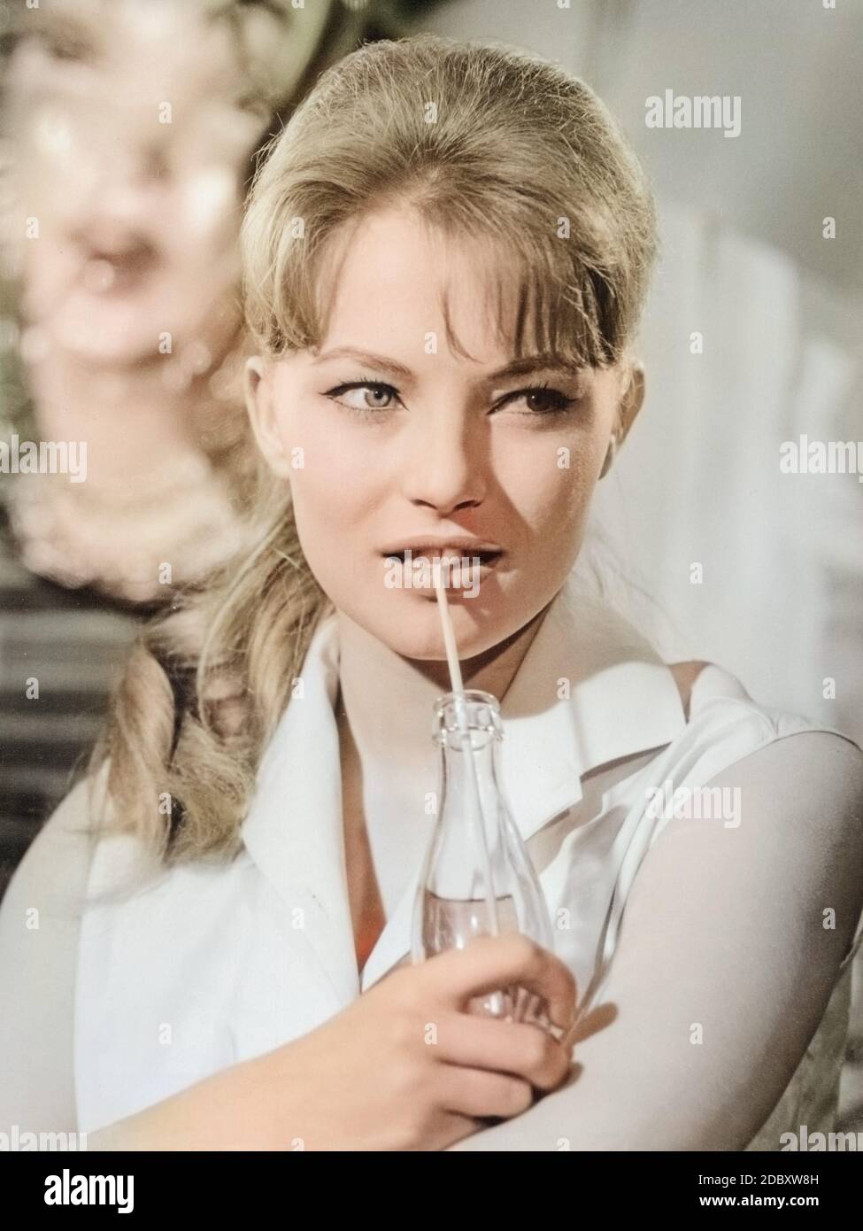 Karin Baal, deutsche Theater-, Film- und Fernsehschauspielerin ...