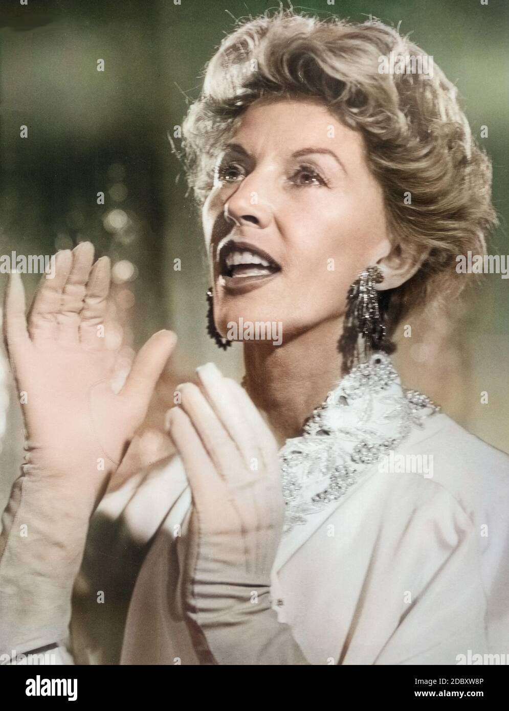 Lale Andersen, deutsche Sängerin, Deutschland, 1950er Jahre. German ...