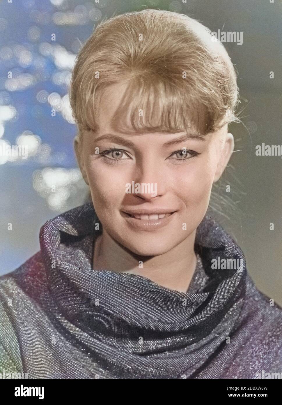 Karin Baal, deutsche Theater-, Film- und Fernsehschauspielerin ...