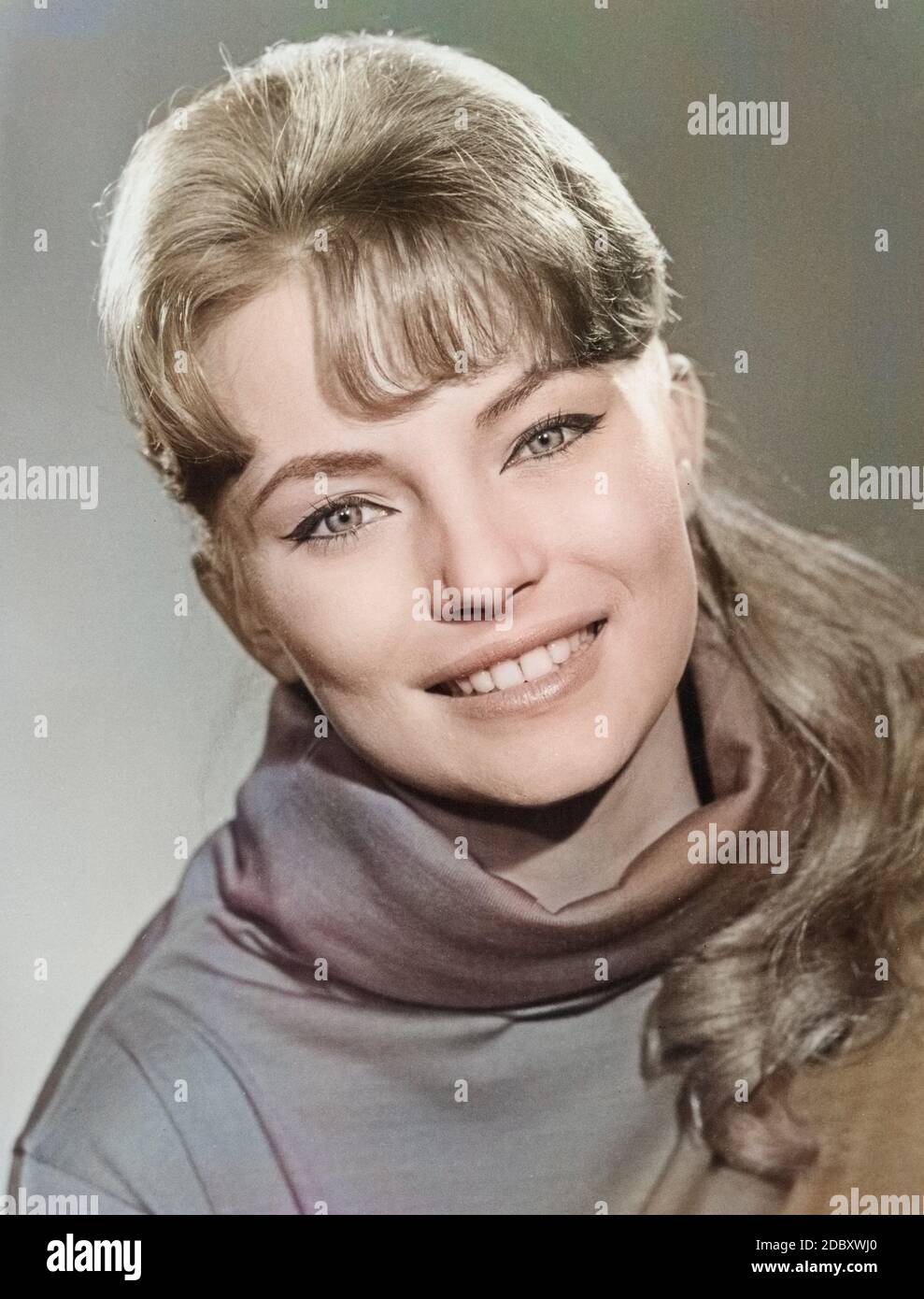 Karin Baal, deutsche Theater-, Film- und Fernsehschauspielerin ...