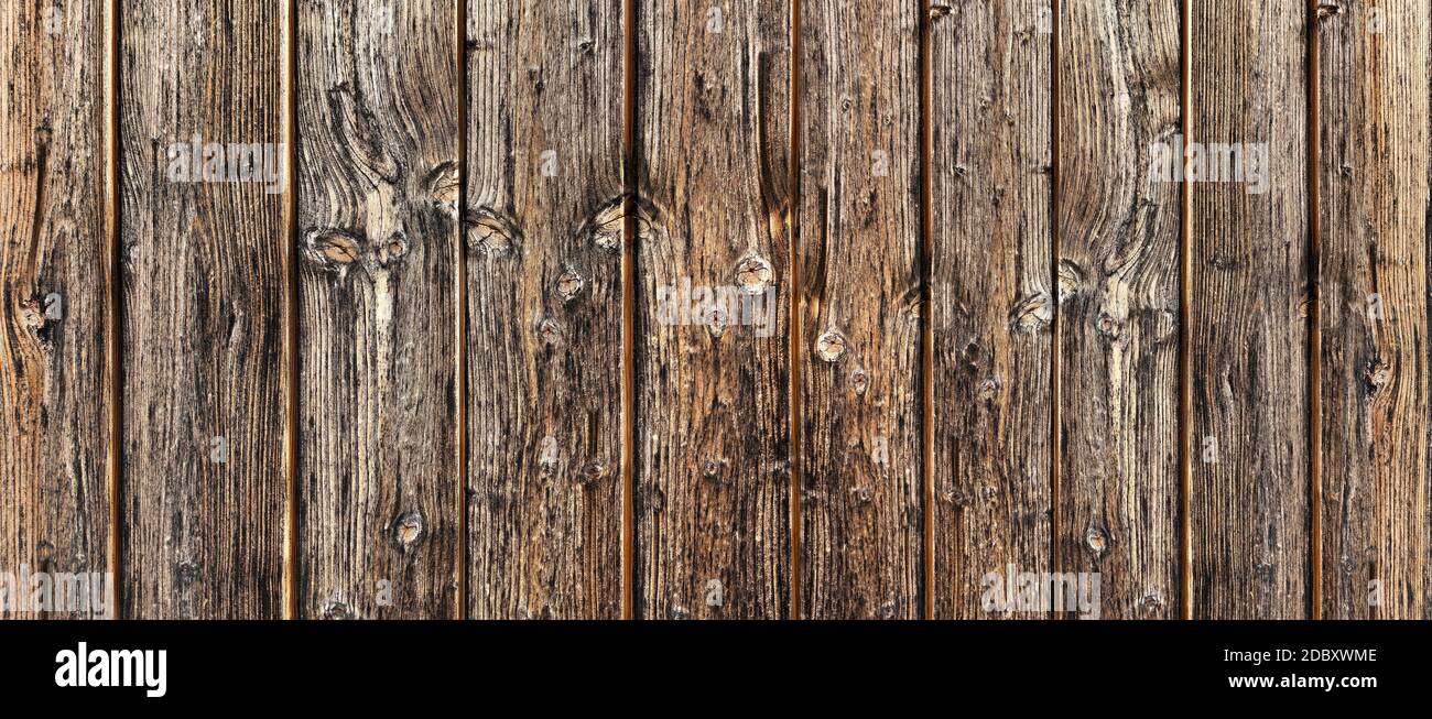 Old rustic weathered wooden wall in closeup Stock Photo - Alamy