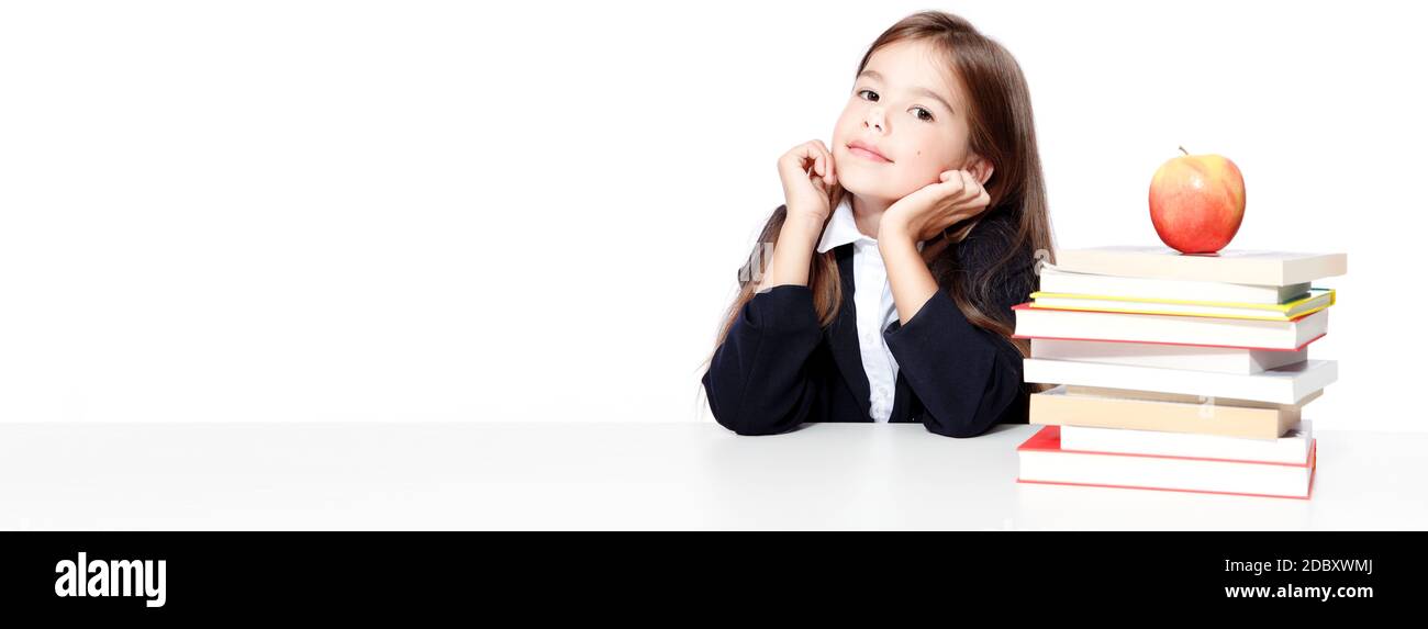 Back to school! Concept of education, reading and learning Stock Photo ...