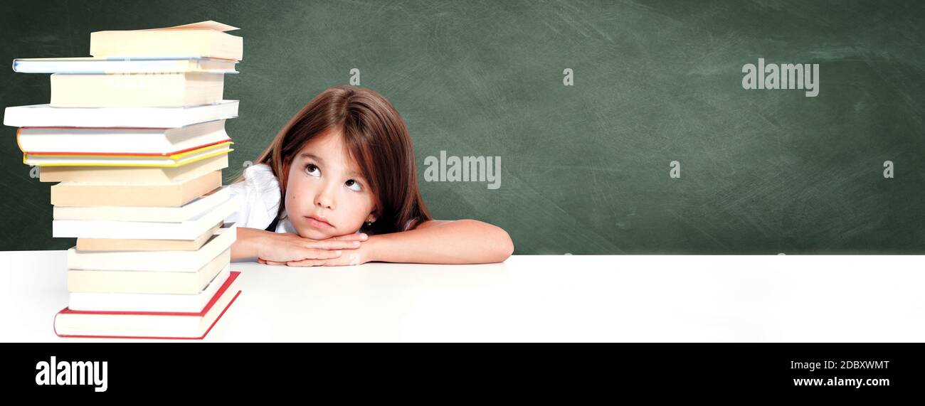 Back to school! Concept of education, reading and learning Stock Photo ...