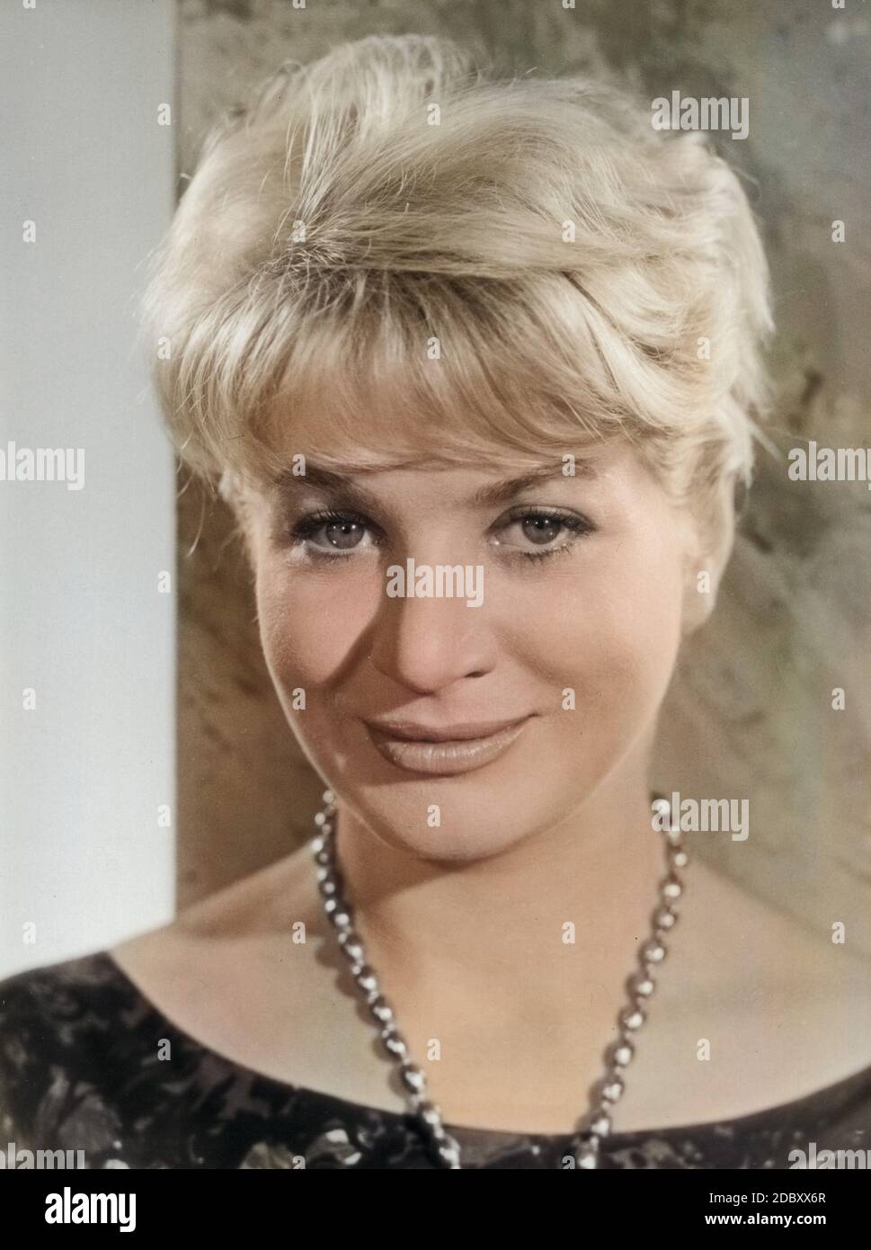 Christa Berndl, deutsche Schauspielerin, Deutschland um 1959. German ...