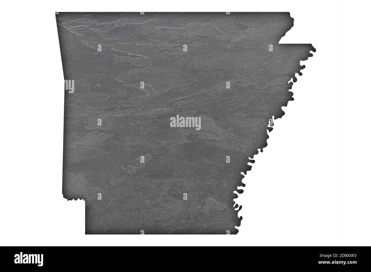 Usa state arkansas on Cut Out Stock Images & Pictures - Alamy