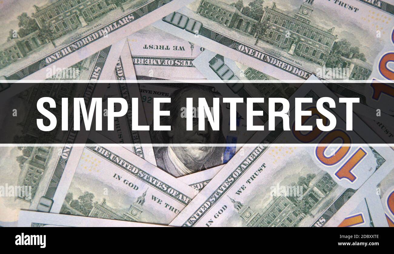 Simple interest formula hi-res stock photography and images - Alamy