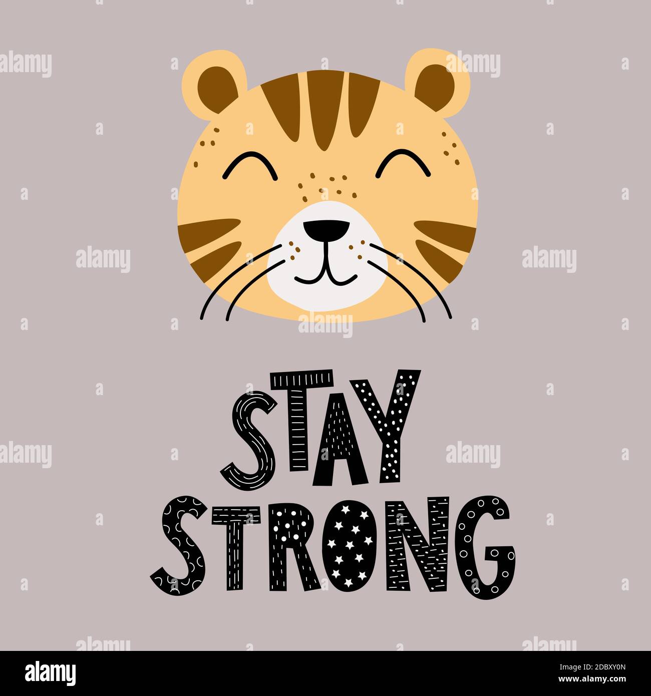 Cartoon tiger Stock Vector Images - Alamy