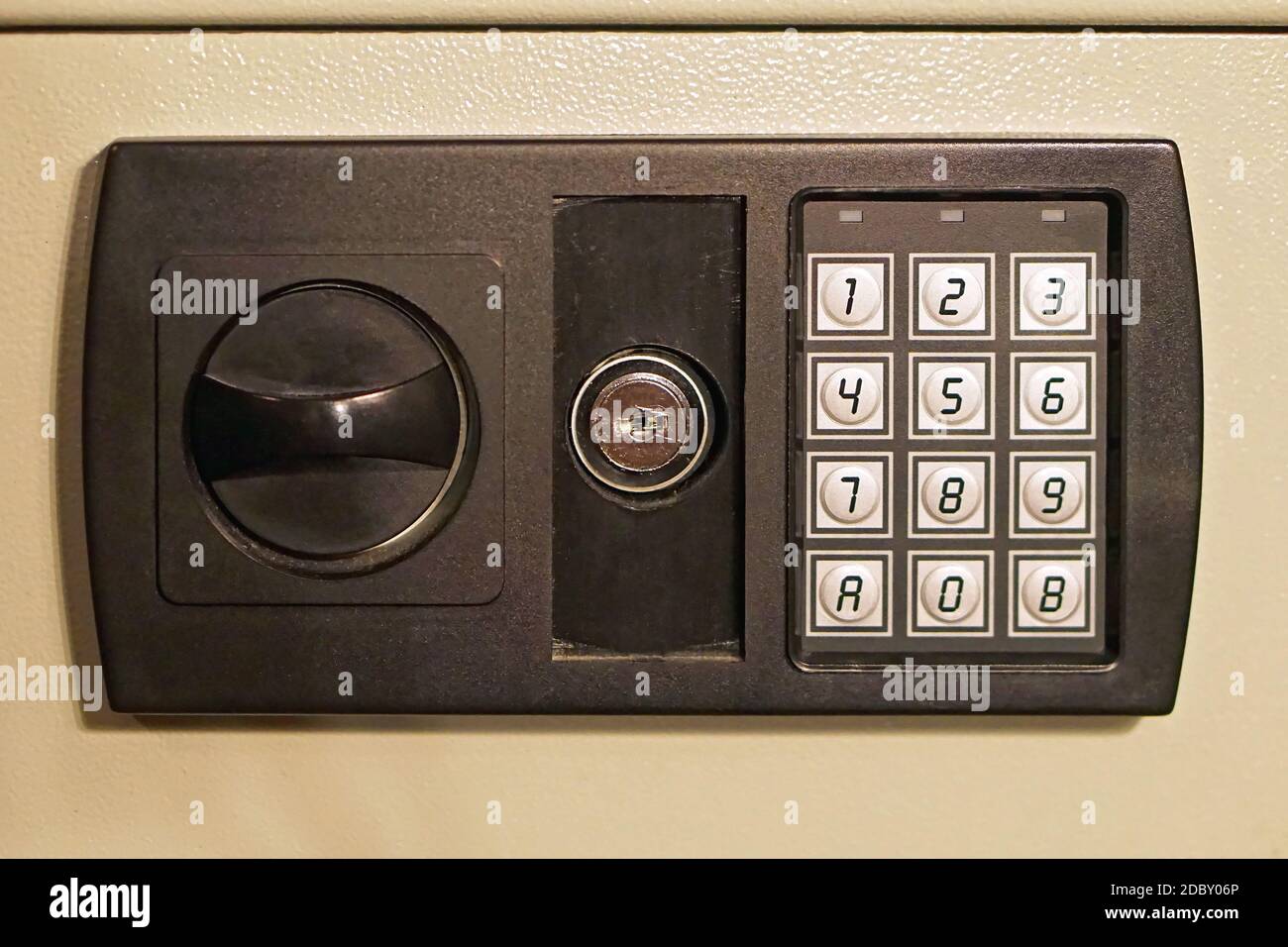 Small safe box with digital keypad lock Stock Photo - Alamy