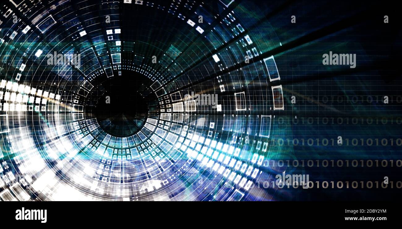 Futuristic Technology as a Next Generation Art Stock Photo - Alamy