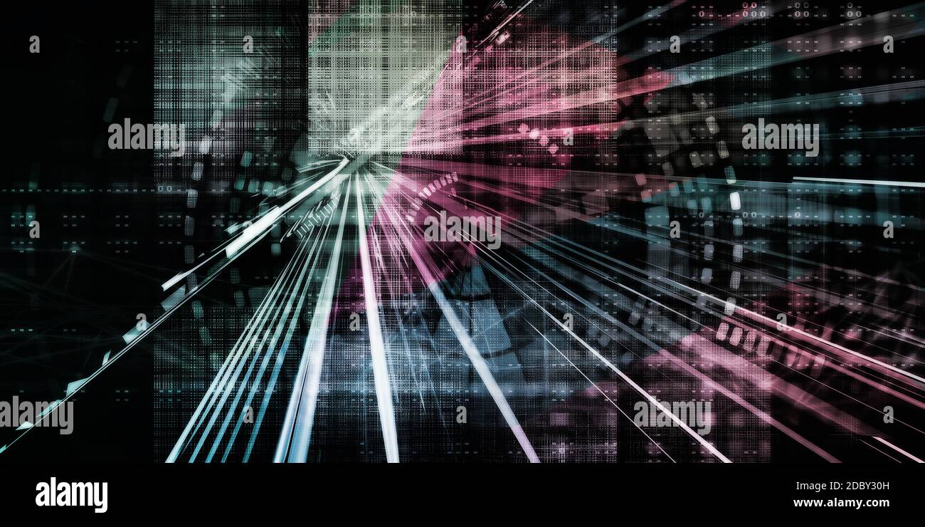 Global Integration of Technologies as a Concept Stock Photo - Alamy