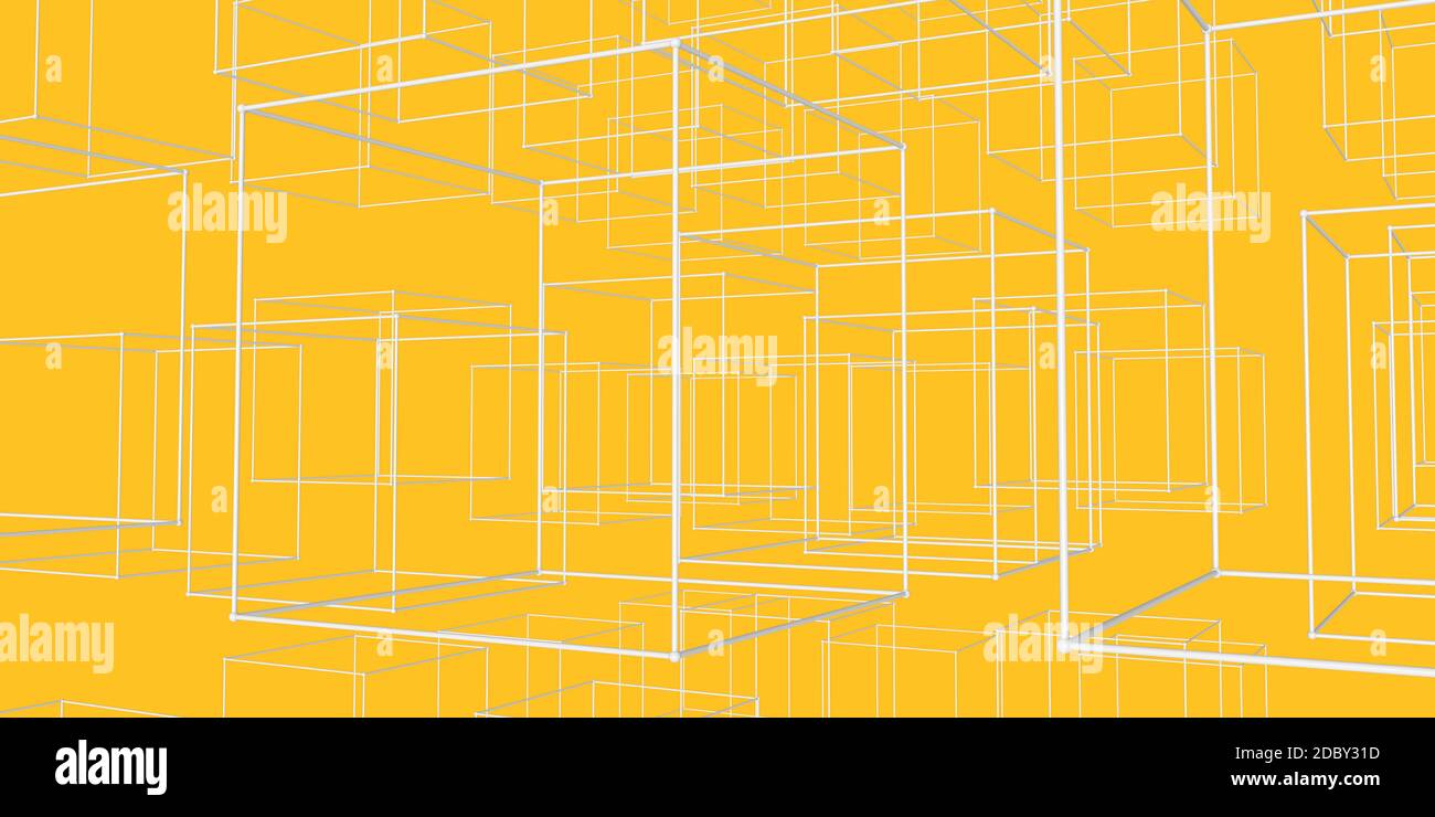 Futuristic Science Background Of The Future Art Stock Photo - Alamy