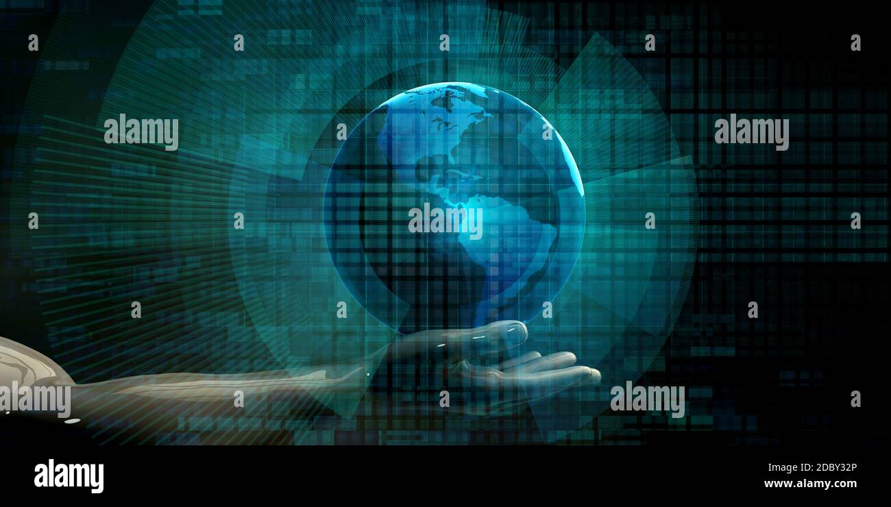 Science Technology Solutions and Discovery as Business Concept Stock ...
