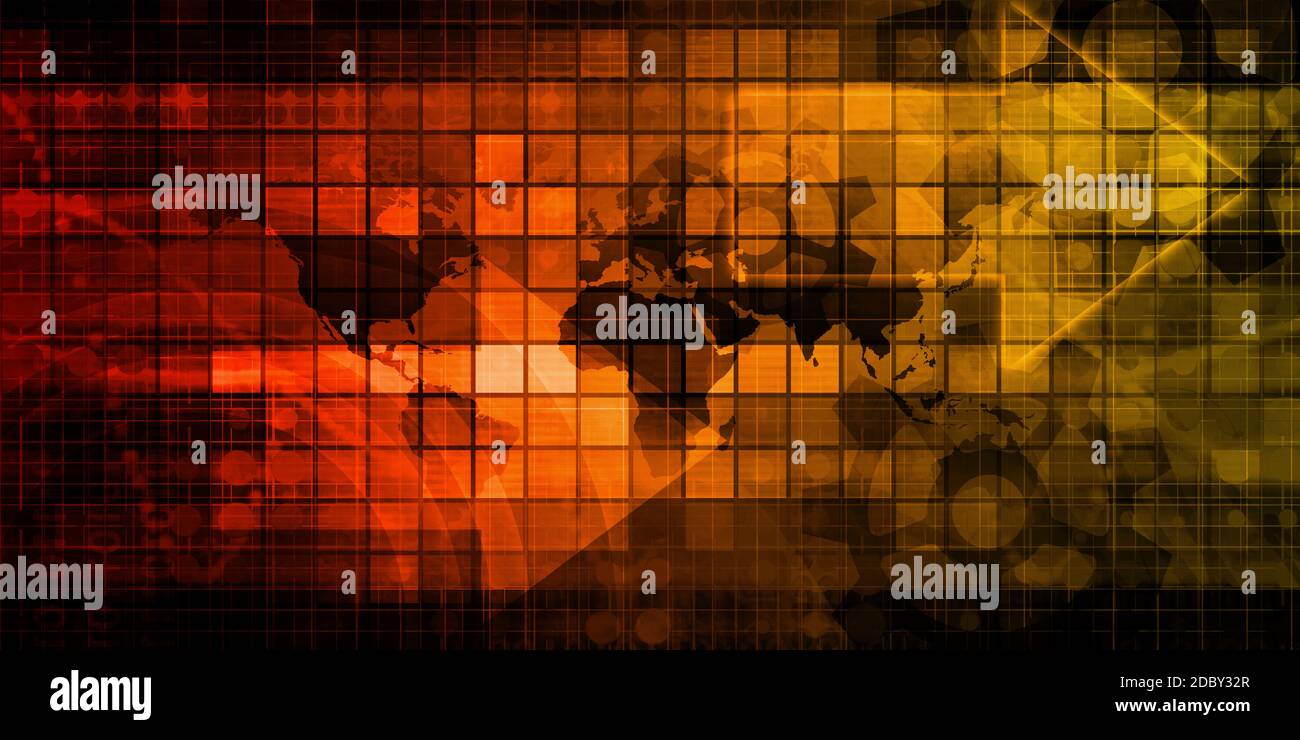 Integration with Technology as a Art Concept Stock Photo - Alamy