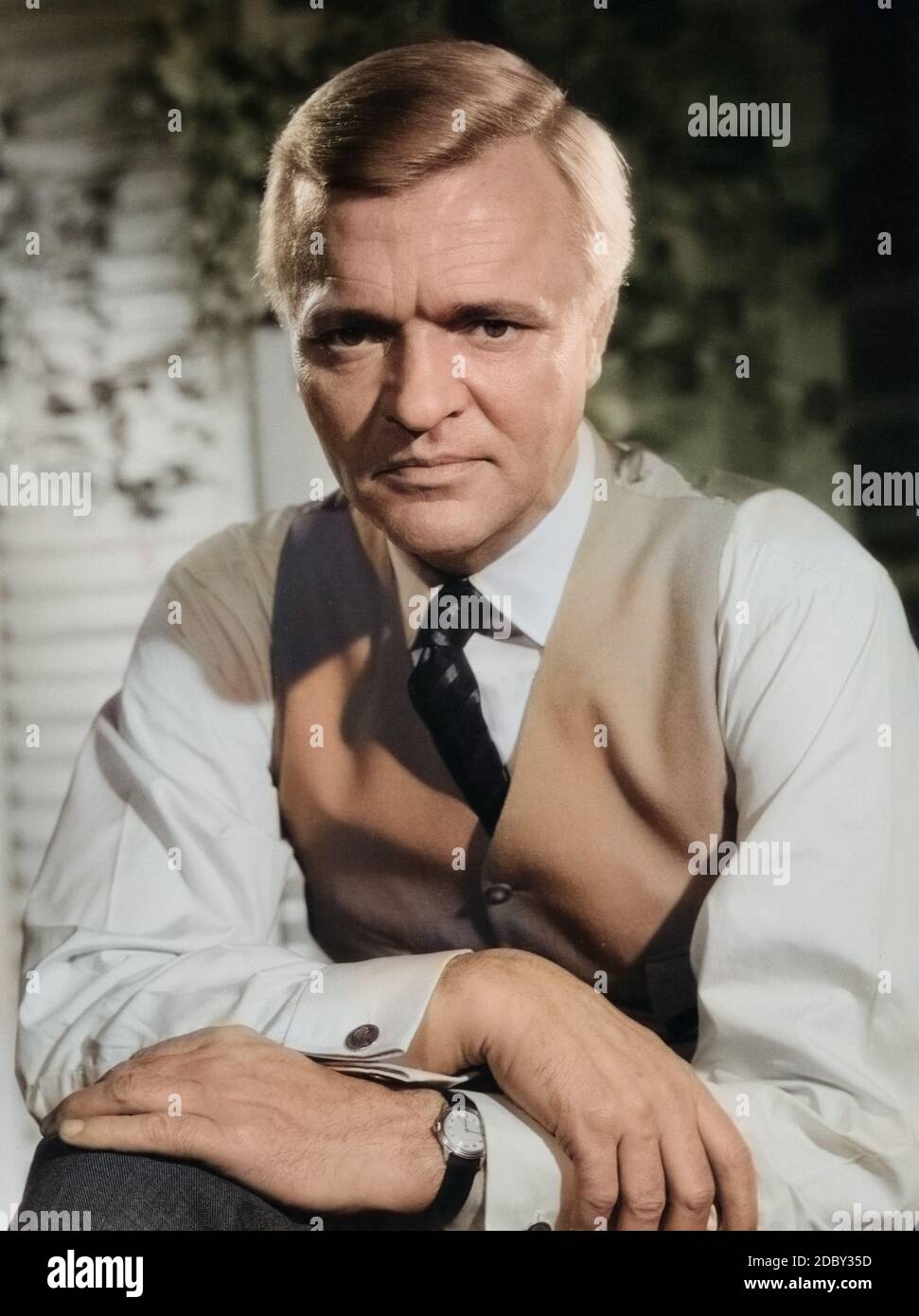 Peter van Eyck, deutsch amerikanischer Schauspieler, Deutschland ca ...