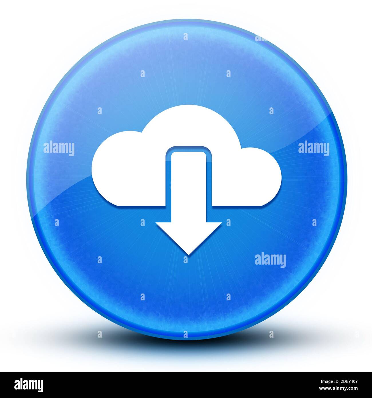 Download eyeball glossy blue round button abstract illustration Stock ...