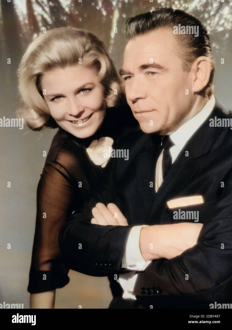 Peter Frankenfeld, deutscher Sänger, Schauspieler und Entertainer, mit ...