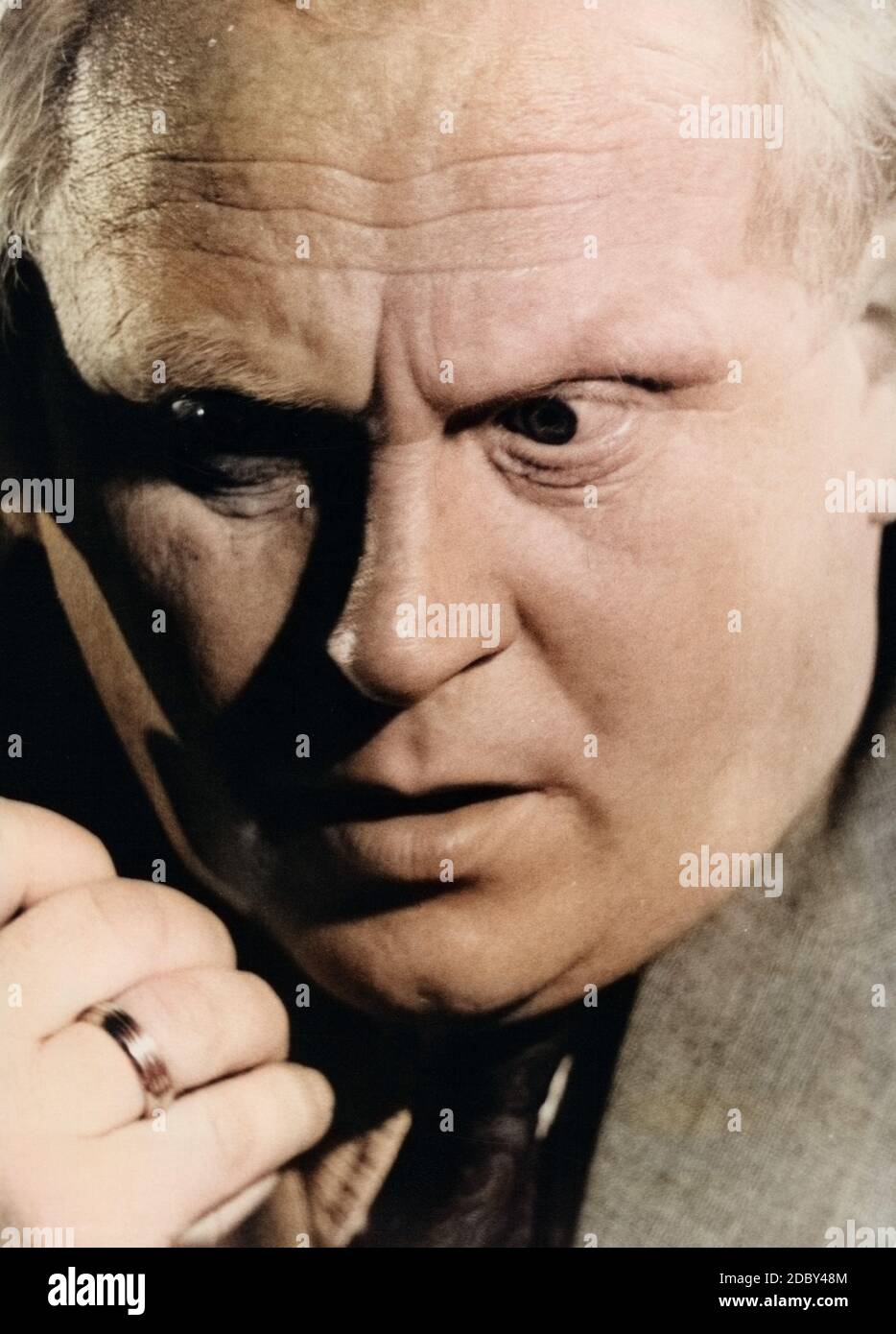 Gert Fröbe, deutscher Schauspieler, Deutschland frühe1960er Jahre ...