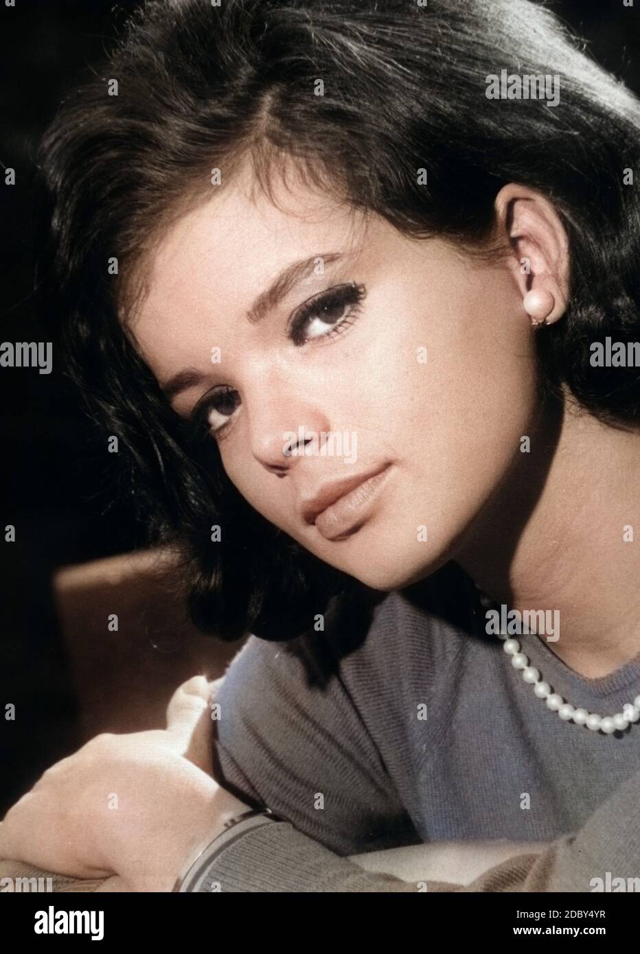 Uschi Glas, deutsche Schauspielerin, Deutschland Mitte 1960er Jahre. German actress Uschi Glas ...