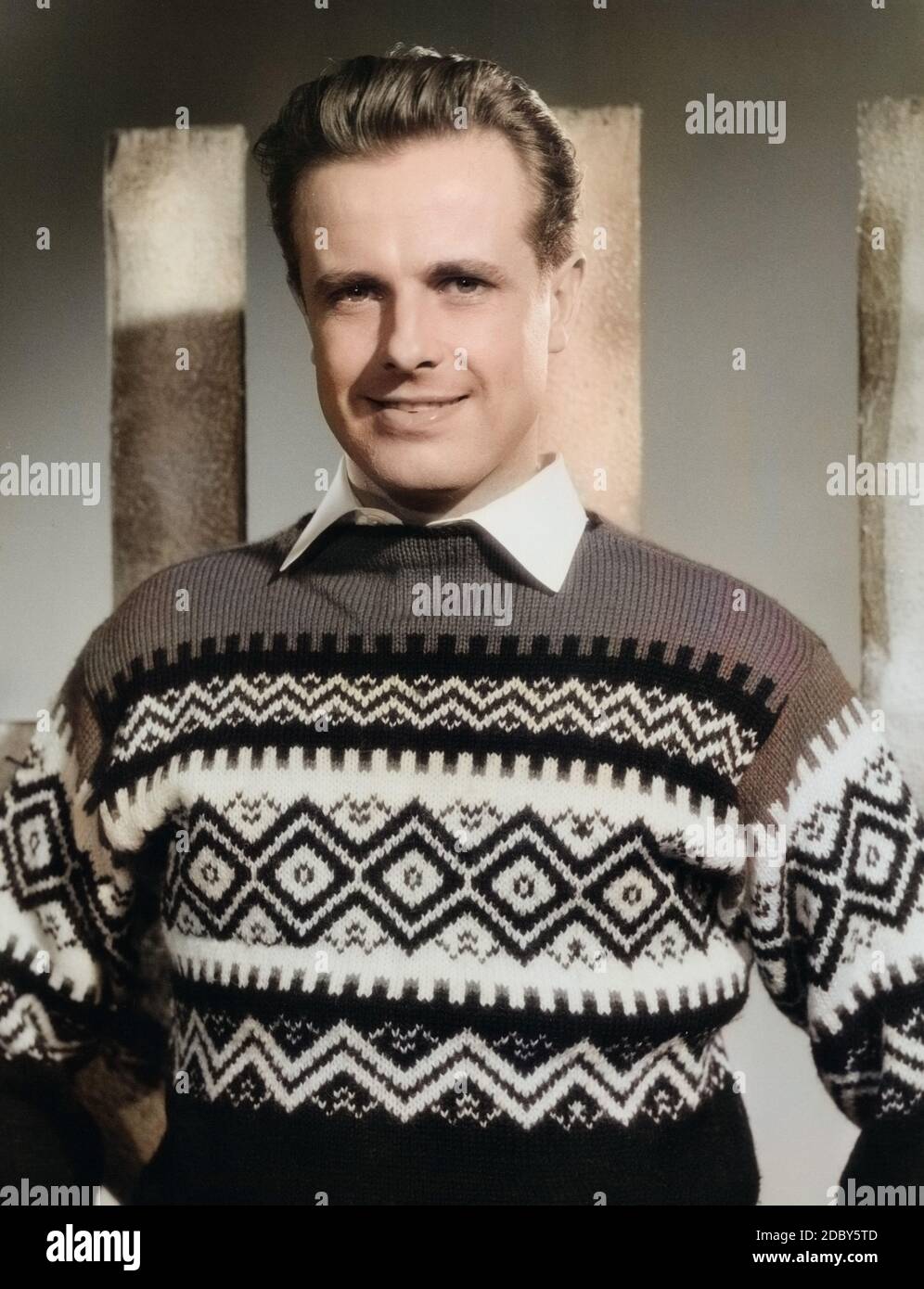 Joachim Hansen, deutscher Schauspieler, Deutschland um 1957. German ...