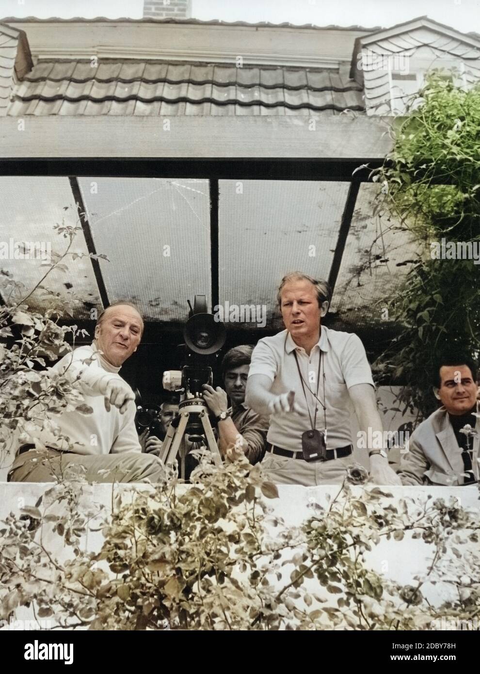 Kurt Hoffmann, deutscher Regisseur (links), Deutschland um 1967. German ...