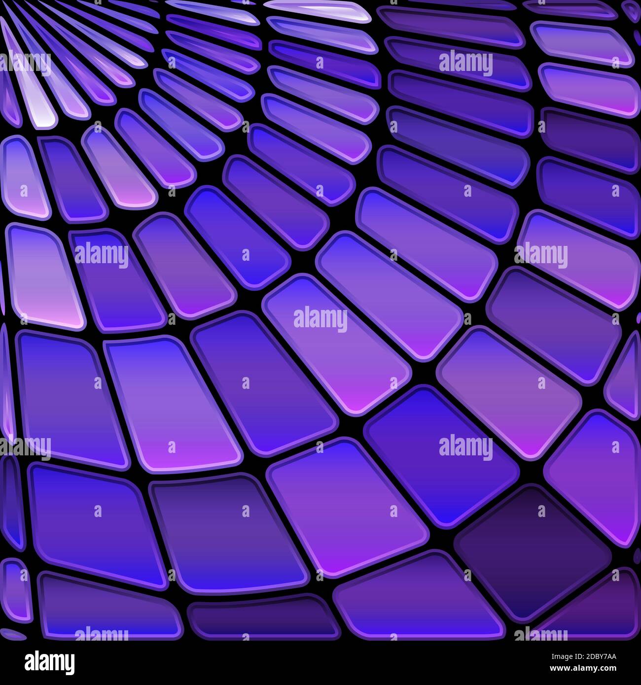abstract stained-glass mosaic background - purple and violet Stock ...