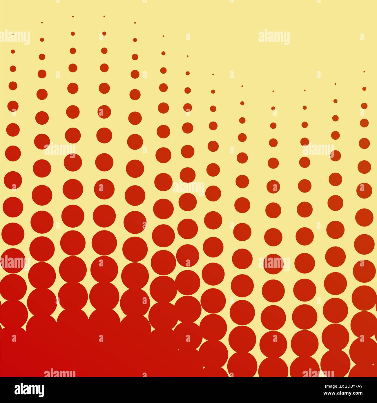 abstract halftone background - red and yellow Stock Photo - Alamy