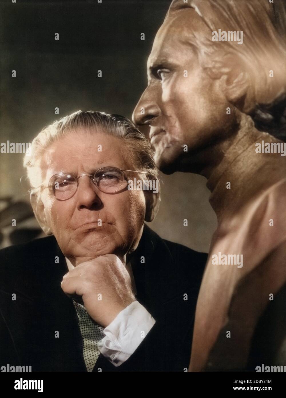 Walter Janssen, deutscher Schauspieler und Regisseur im Fernsehfilm "Das Cello", Deutschland ...