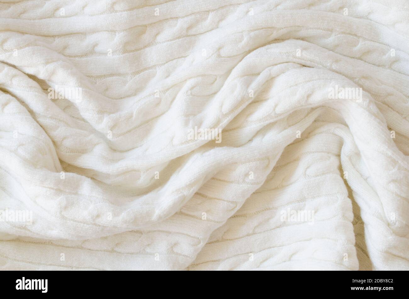 Beige knitted woolen background. Knitwear fabric texture. Scandinavian ...