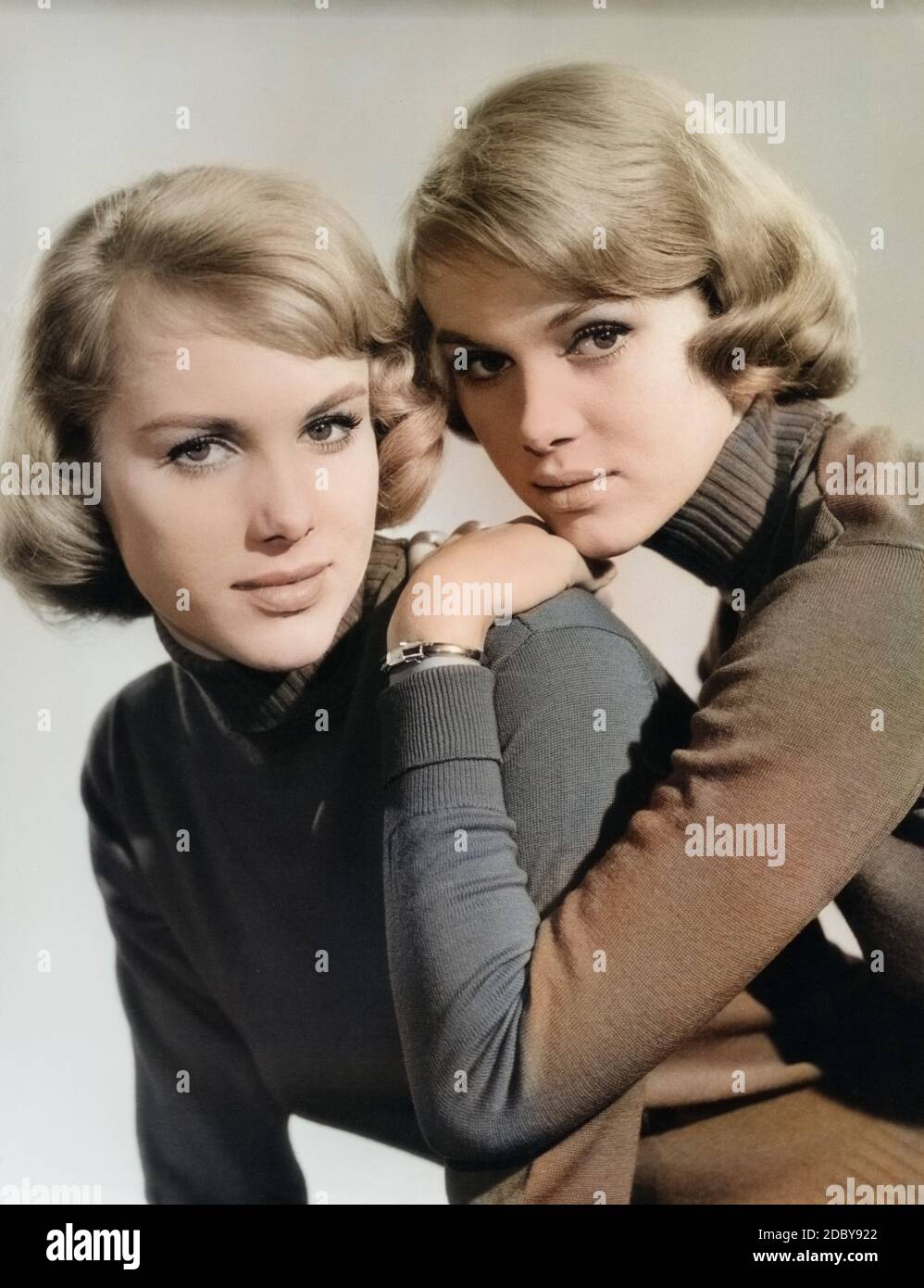 Alice und Ellen Kessler, die Kessler Zwillinge, Sängerinnen und ...