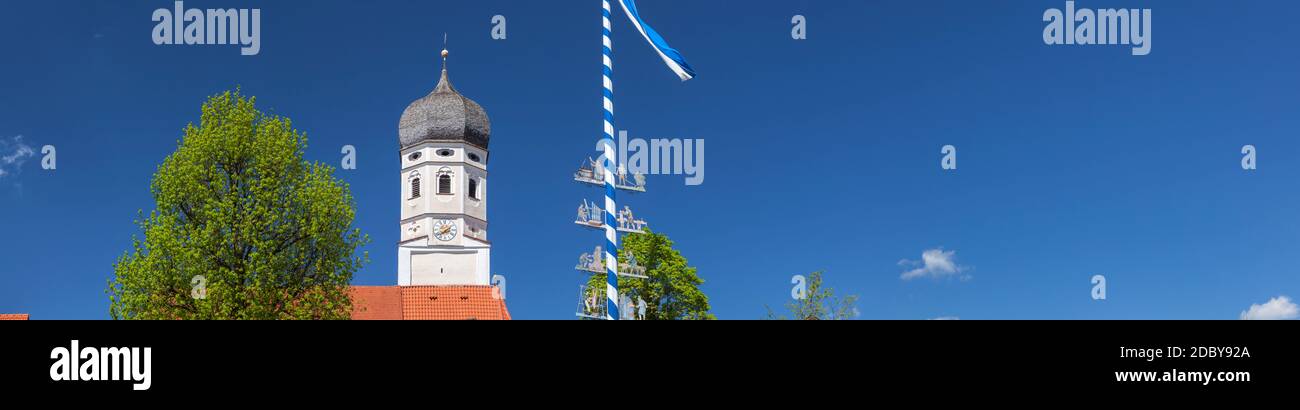 geography / travel, Germany, Bavaria, Andechs, parish church St. Vitus ...