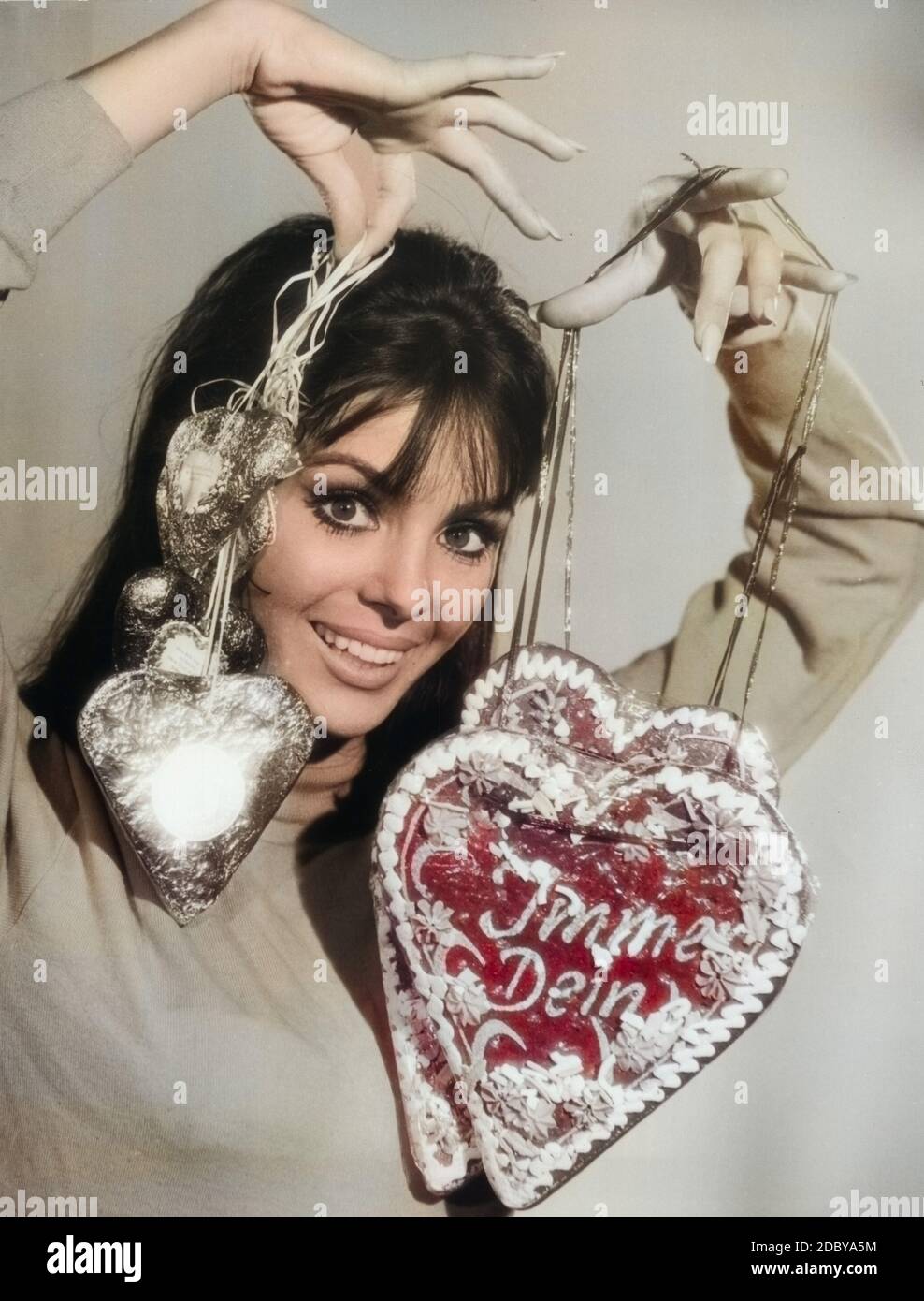 Daliah Lavi, israelische Schauspielerin und Sängerin, Deutschland 1962 ...