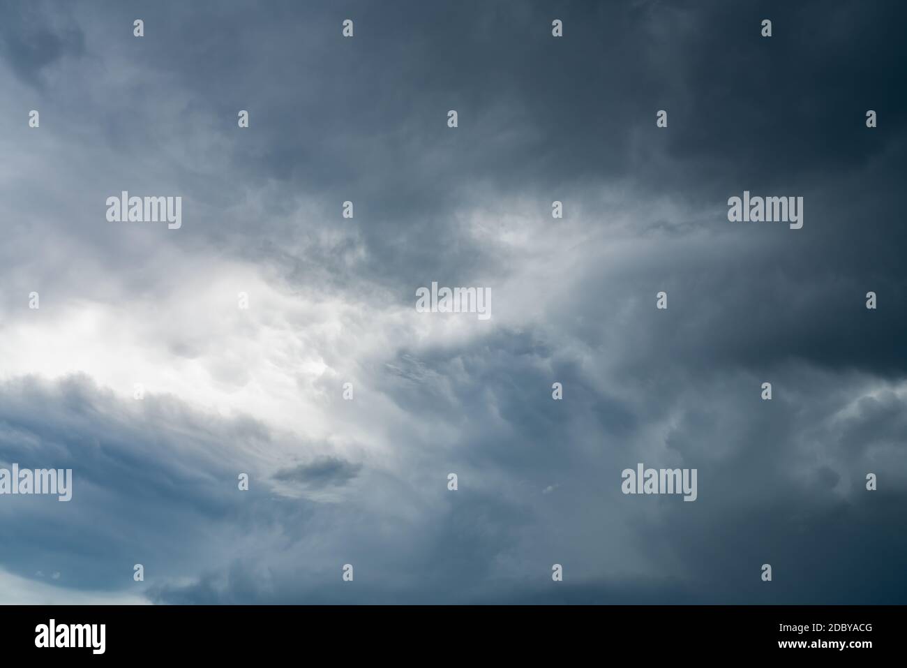 Dark dramatic sky and clouds. Background for death and sad concept ...