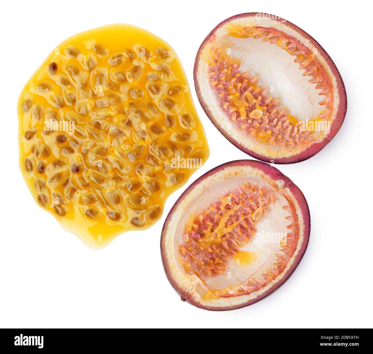 Open passion fruit hi-res stock photography and images - Alamy