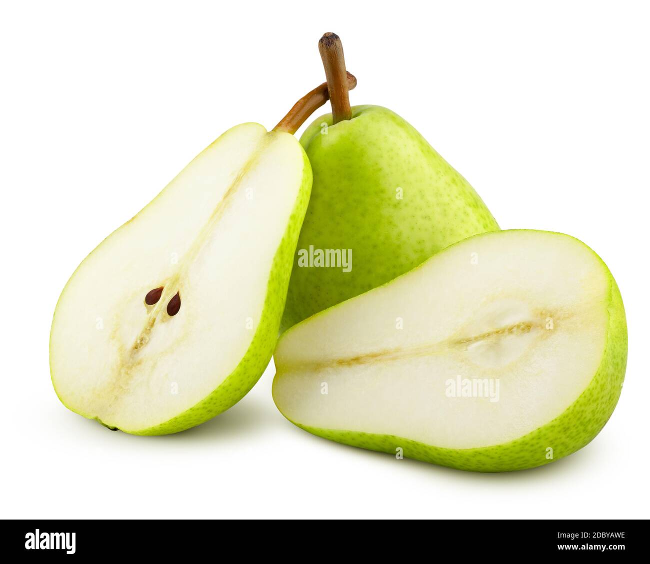 pear, isolated on white background, clipping path, full depth of field ...