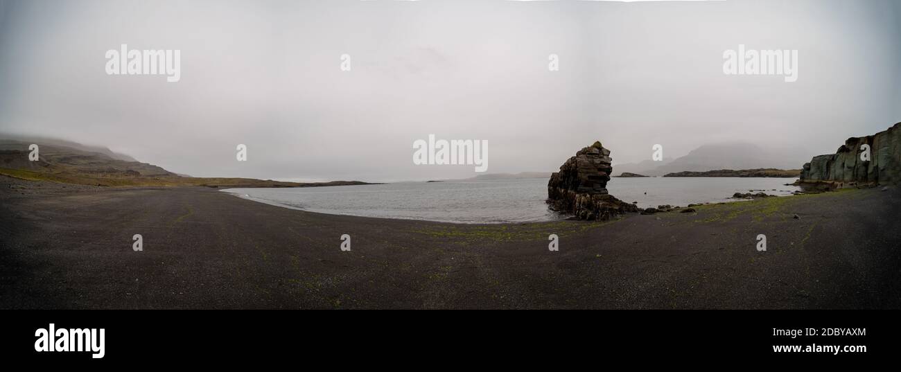 Panorama Beautiful landscape of Iceland, Summertime. High quality photo ...