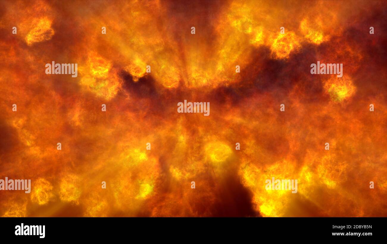fire abstract flame background explosion, 3d render illustration Stock ...