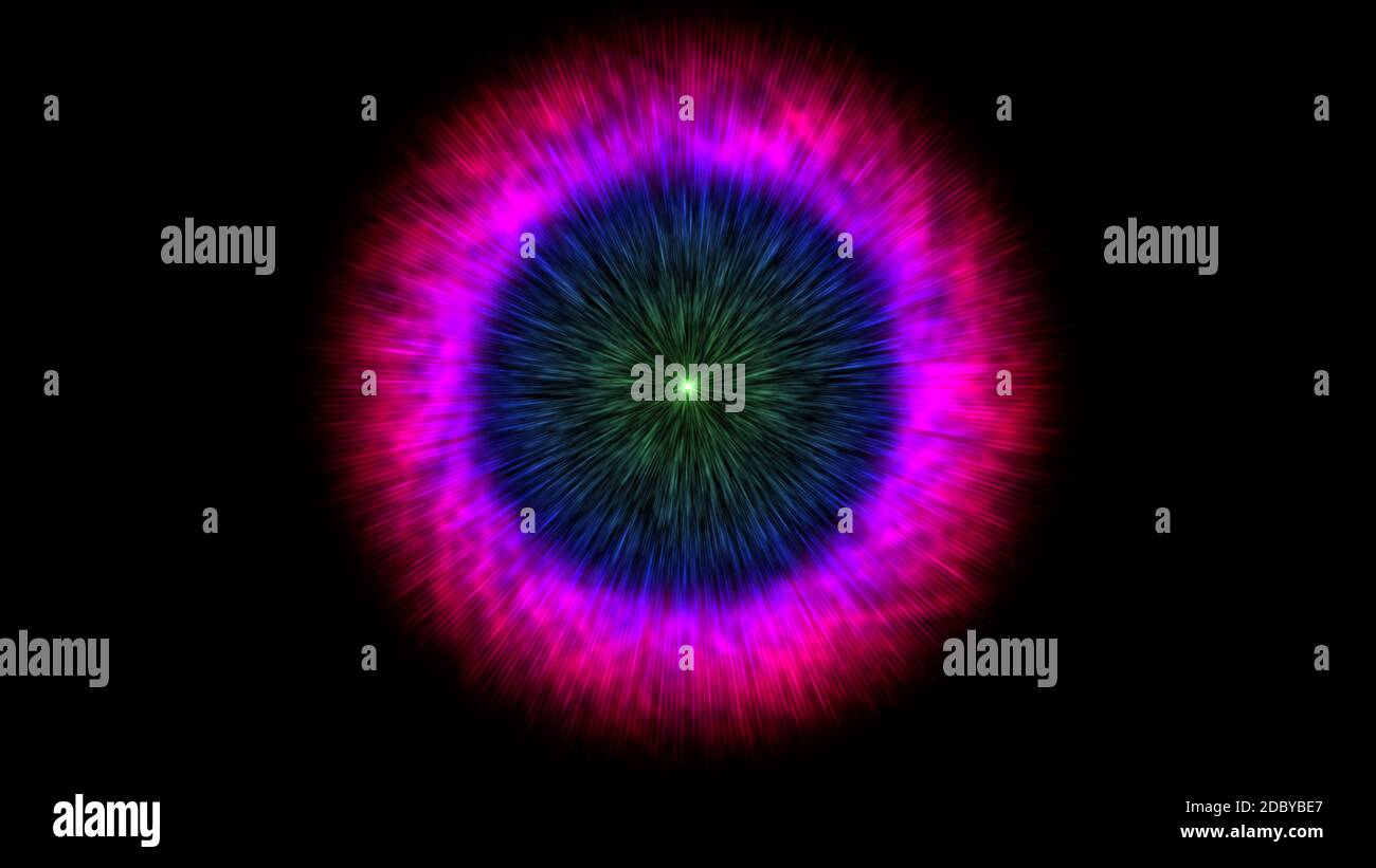 star ray light in space. render illustration Stock Photo - Alamy